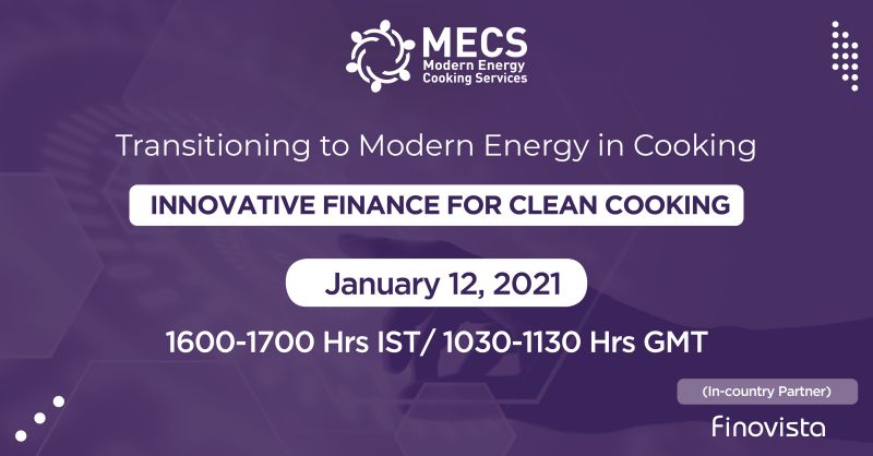 Talks Series on Transitioning to Modern Energy in Cooking: Innovative ...