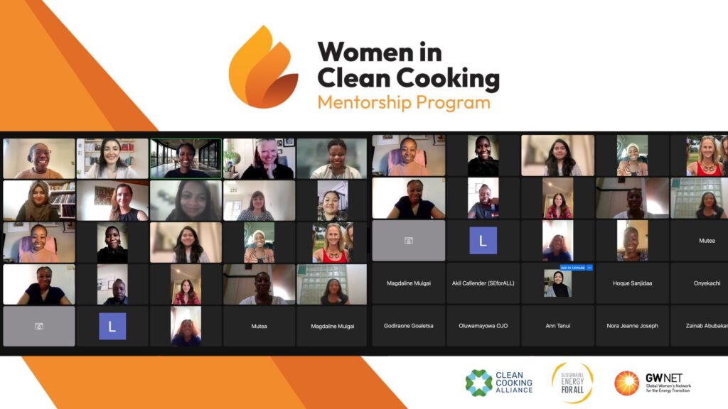 Fueling Progress: The Second "Women in Clean Cooking" Mentorship ...